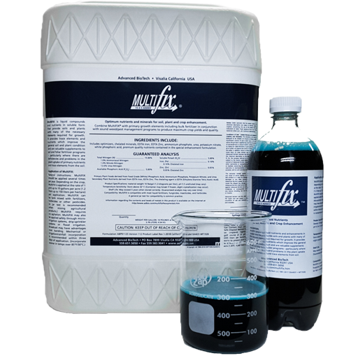 The MultiFIX effect on strawberry harvests